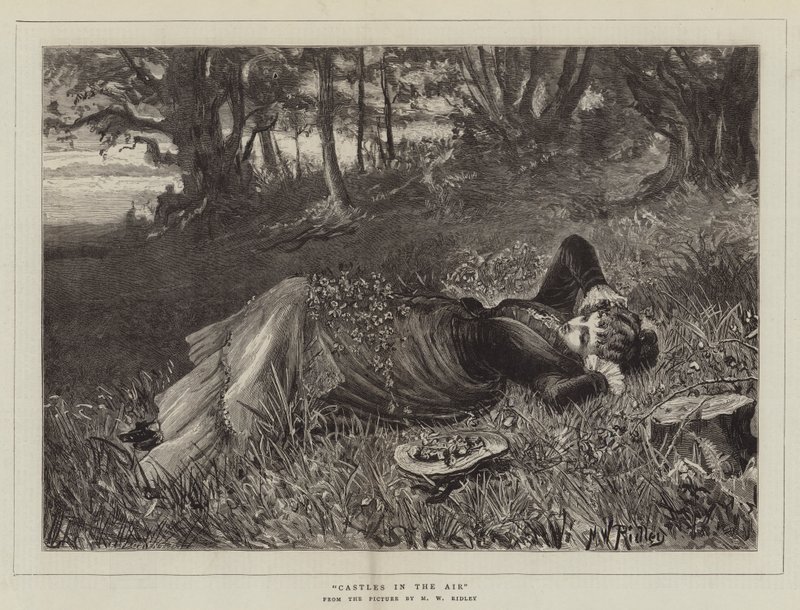 Castles in the Air by Matthew White Ridley: Fine art print