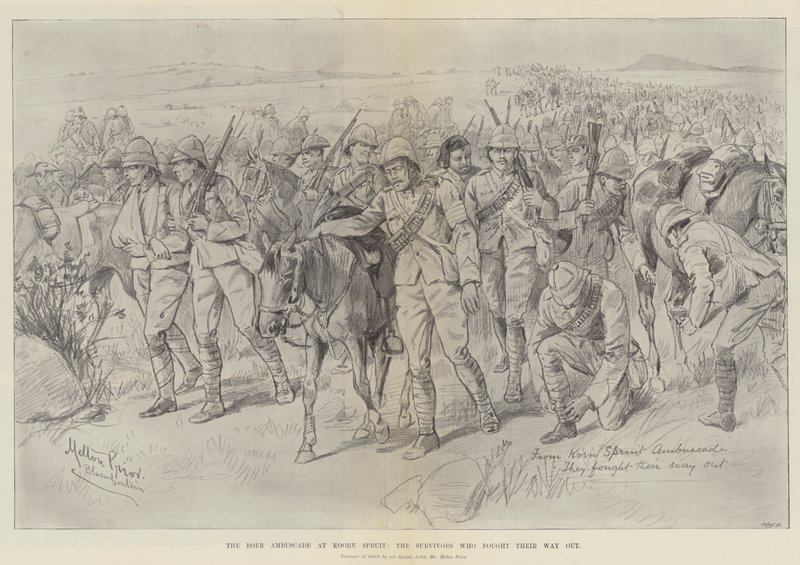 The Boer Ambuscade at Koorn Spruit, the Survivors Who Fought Their Way Out