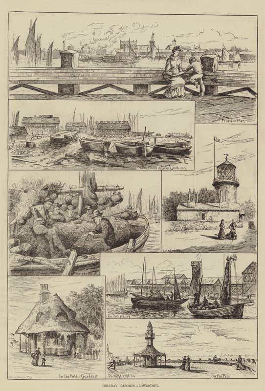 Holiday Resorts, Lowestoft by Percy Robert Craft