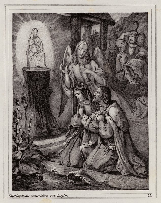 Pilgrimage of Vladislaus Henry of Moravia and his wife to the shrine of ...