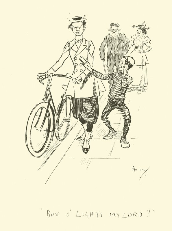 Illustration for Phil May's Gutter-Snipes by Phil May