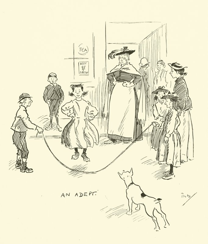 Illustration for Phil May's Gutter-Snipes by Phil May
