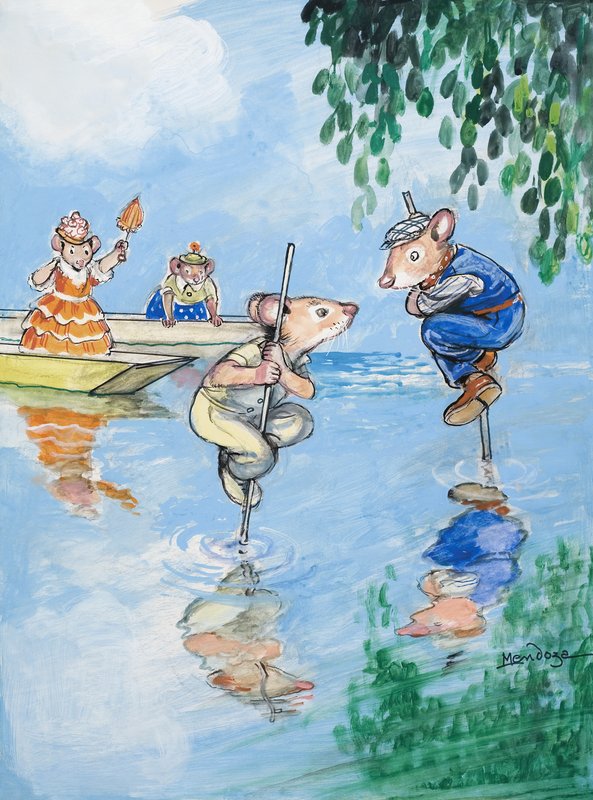 Town Mouse and Country Mouse by Philip Mendoza