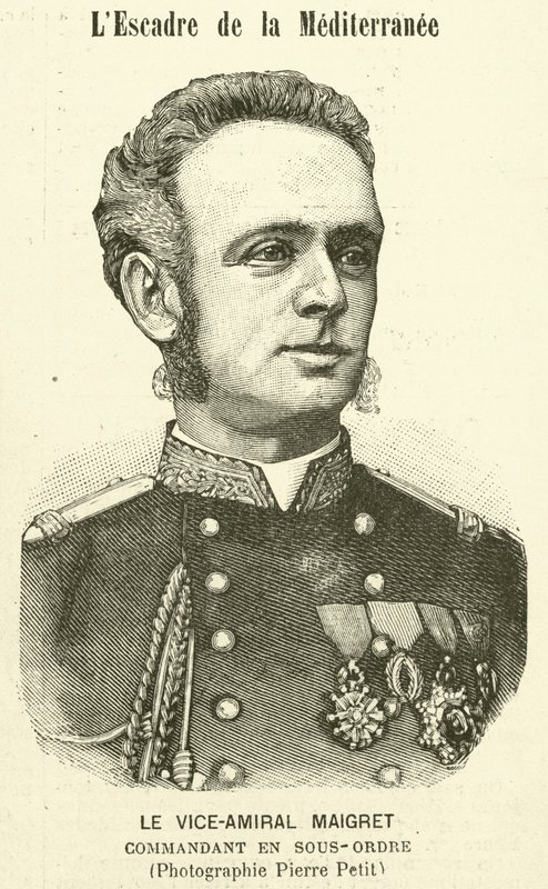 Vice-Admiral Maigret, Deputy Commander of the French Mediterranean Fleet