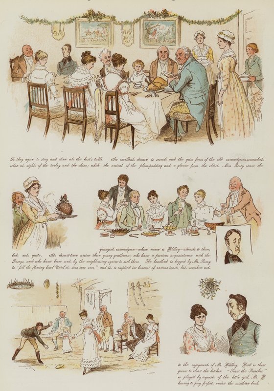 The Curmudgeons' Christmas by Randolph Caldecott