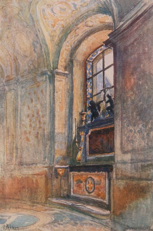 Altar in the Chapel, Versailles by Rene Binet
