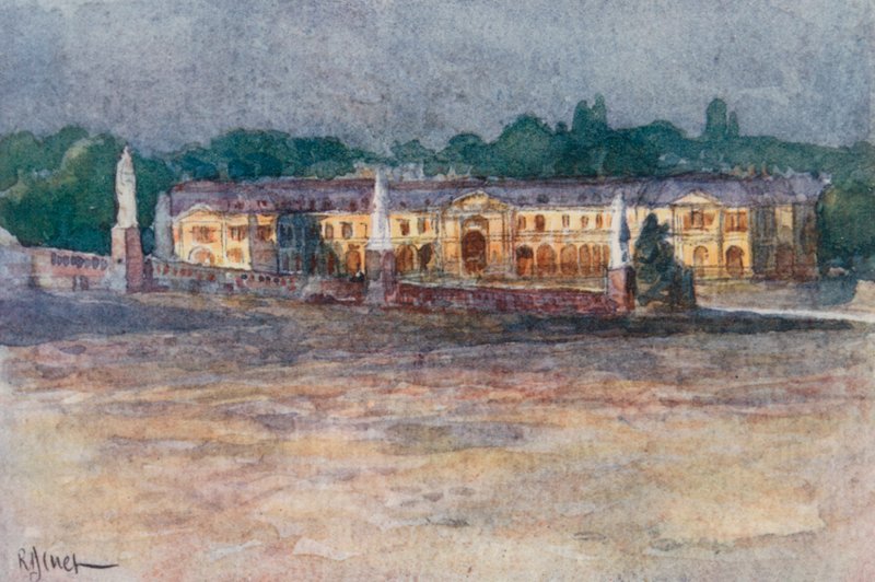 The Grand Stables, Versailles by Rene Binet