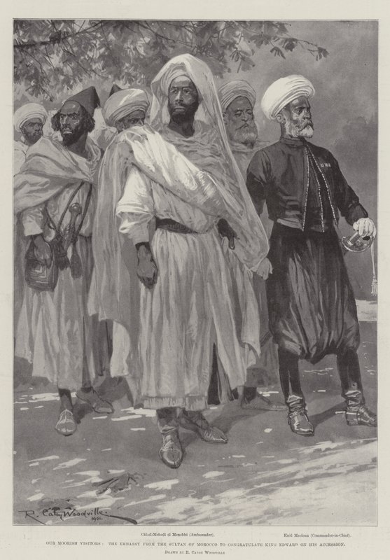 Our Moorish Visitors, the Embassy from the Sultan of Morocco to ...