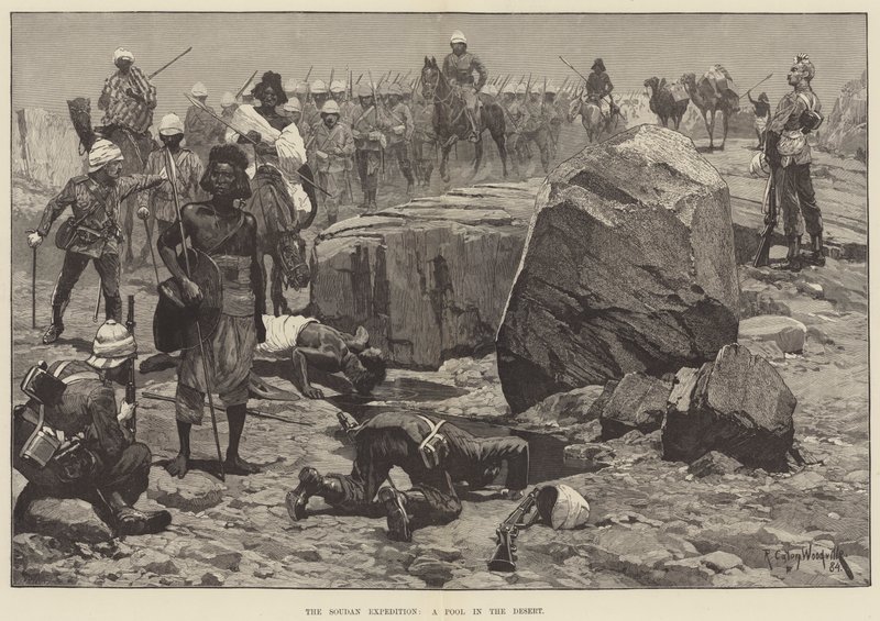 The Soudan Expedition, a Pool in the Desert