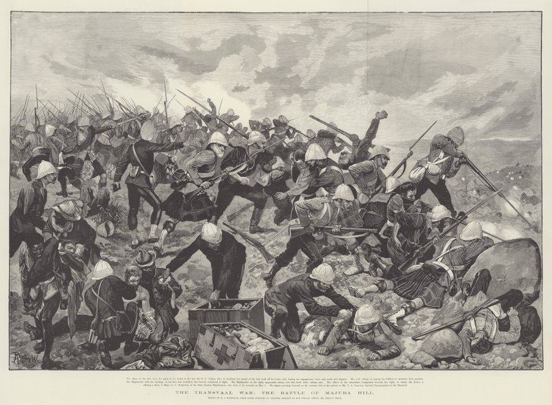 The Transvaal War, the Battle of Majuba Hill