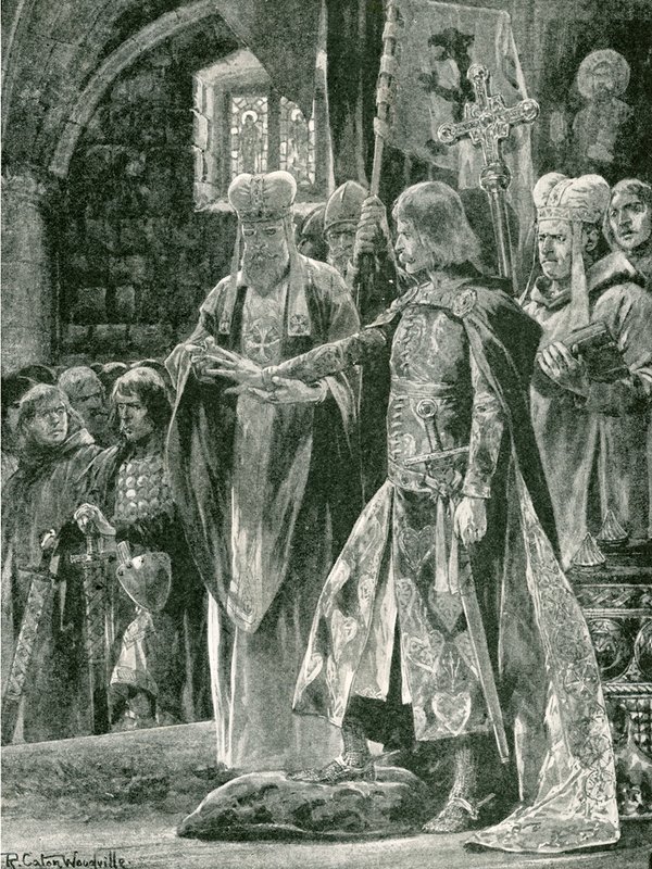 The Investiture of William II with the Ring, Sunday, Sept 26, 1087