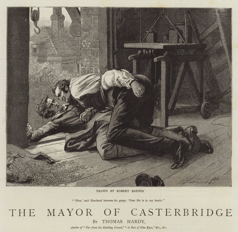The Mayor of Casterbridge by Robert Barnes: Fine art print