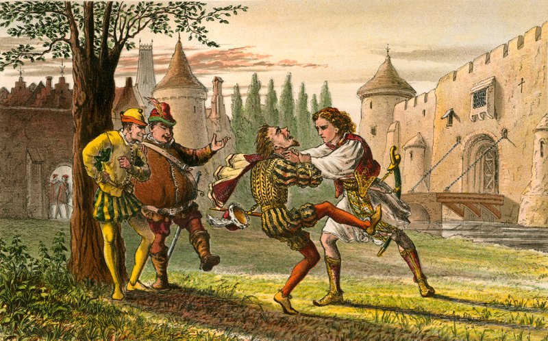 Twelfth Night, Act IV, Scene I by Robert Ambrose Dudley