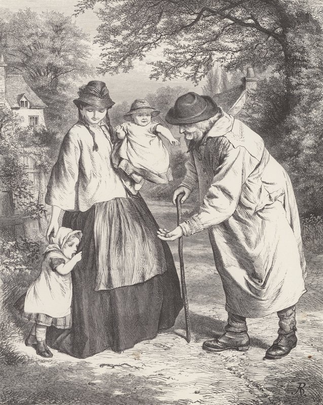 The shy child by Robert Barnes: Buy fine art print