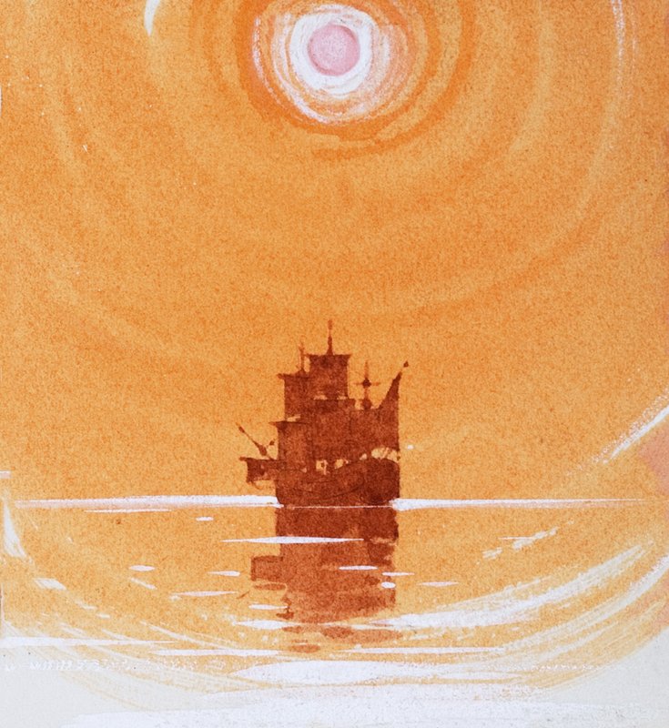 Sailing Ship by Ron Embleton: Buy fine art print