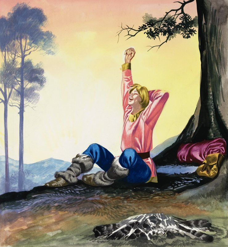 The Magic Apples by Ron Embleton: Buy fine art print