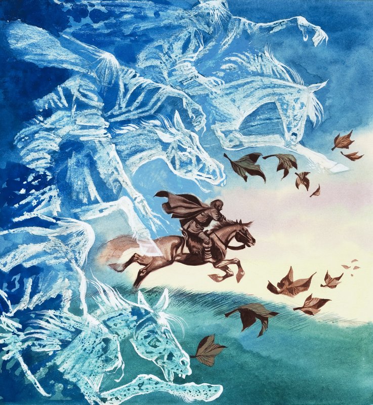 The Magic Apples by Ron Embleton: Buy fine art print