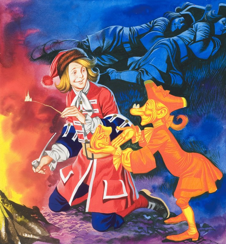 The Three Soldiers by Ron Embleton: Buy fine art print