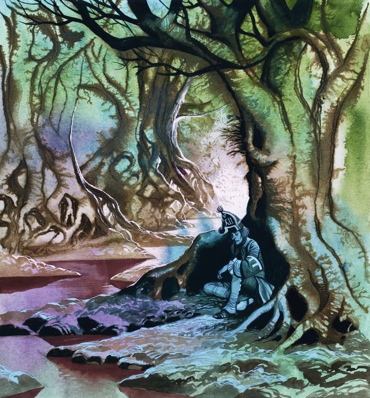 The Three Soldiers by Ron Embleton: Buy fine art print