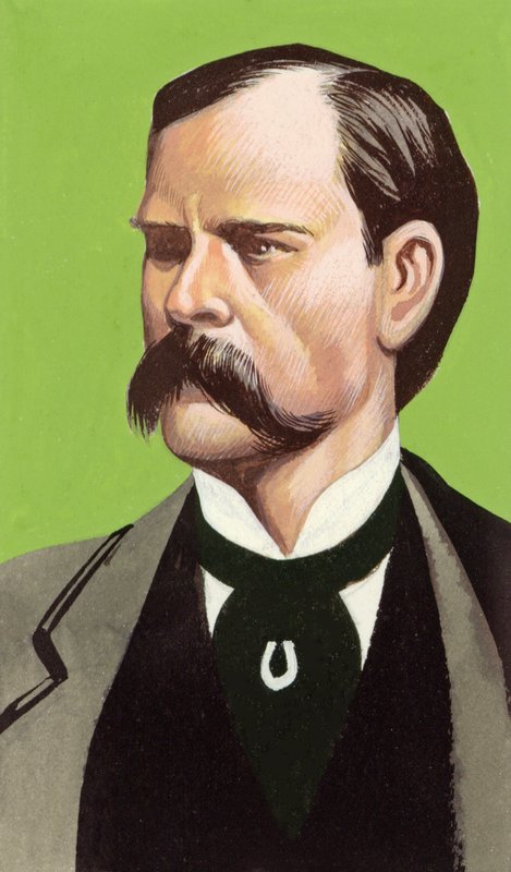 Wyatt Earp by Ron Embleton: Highest-quality art reproduction