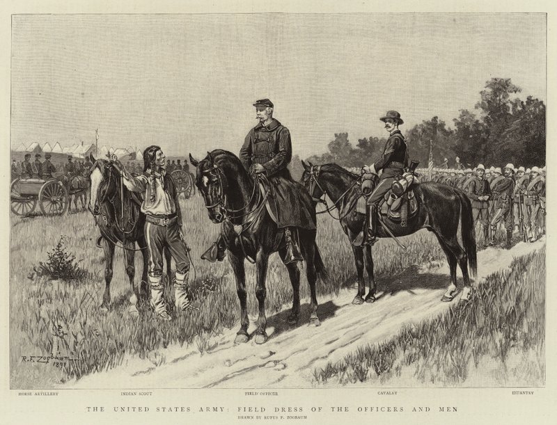 The United States Army, Field Dress of the Officers and Men