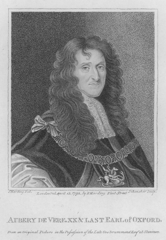 Aubery de Vere, XX and Last Earl of Oxford