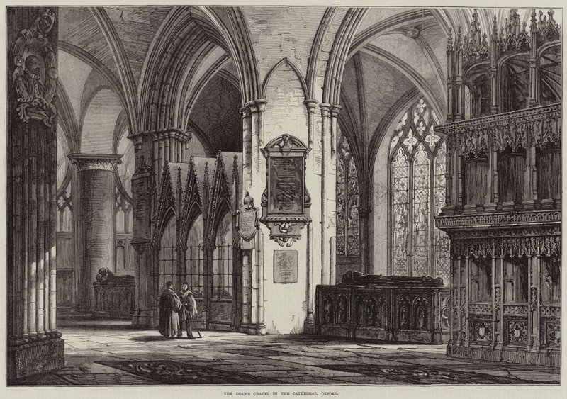 The Dean's Chapel in the Cathedral, Oxford by Samuel Read