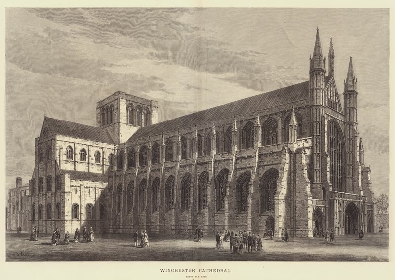 Winchester Cathedral by Samuel Read: Buy fine art print