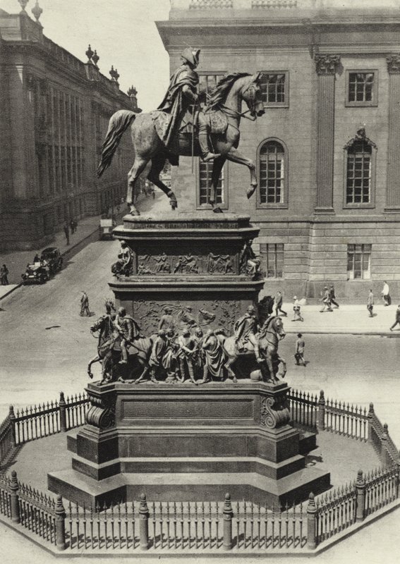 Berlin: Monument of Frederick the Great by Sasha Stone