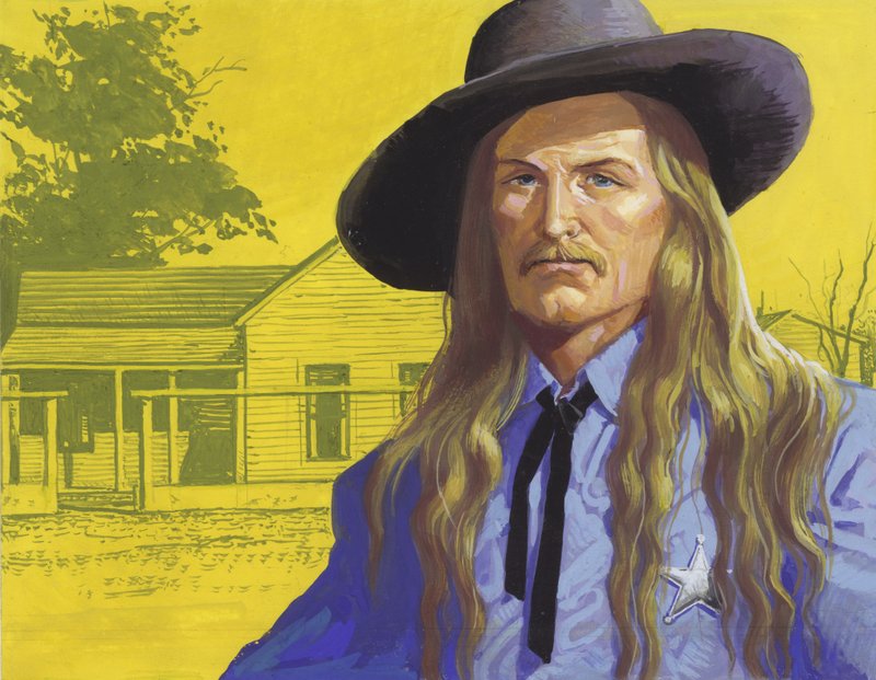 Commodore Perry Owens by Severino Baraldi: Fine art print