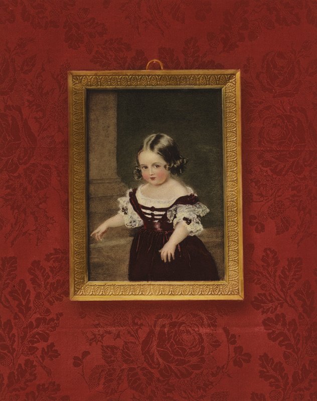 Portrait of Queen Victoria as a child