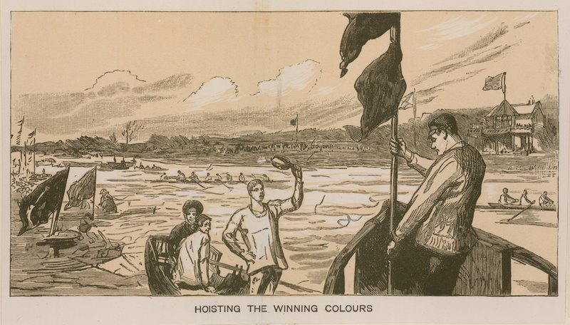 Reminiscences of an Oxford and Cambridge Boat Race: Hoisting the ...