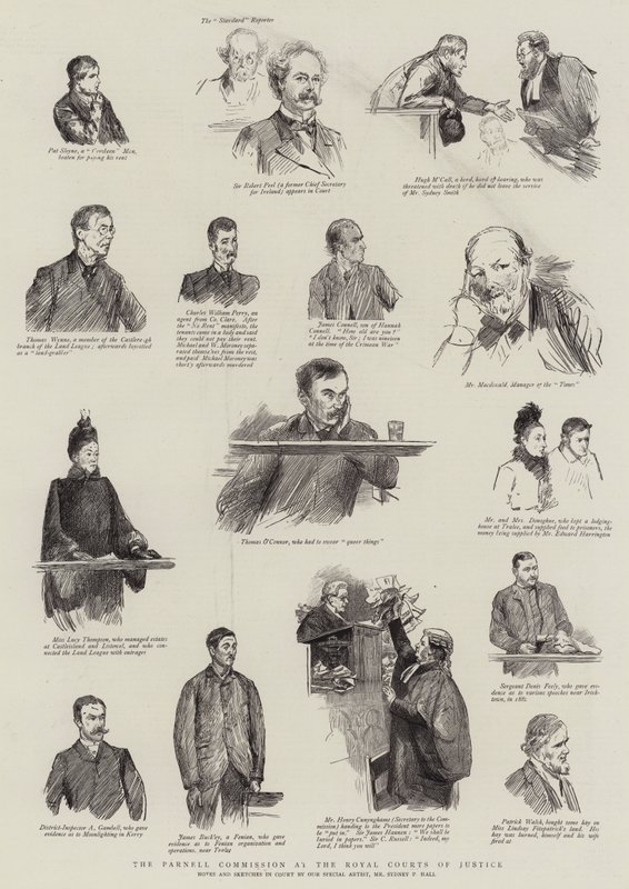 The Parnell Commission at the Royal Courts of Justice