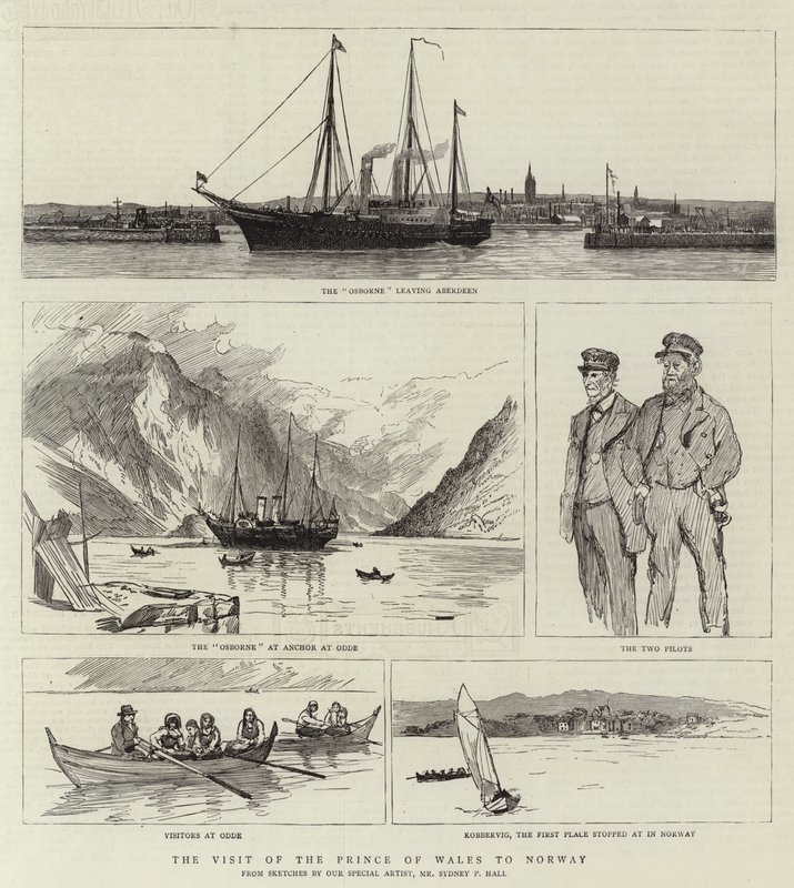 The Visit of the Prince of Wales to Norway