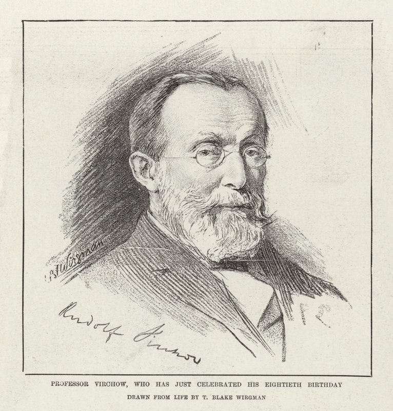 Professor Virchow, Who Has Just Celebrated His Eightieth Birthday