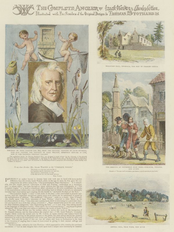 The Complete Angler, by Izaak Walton and Charles Cotton