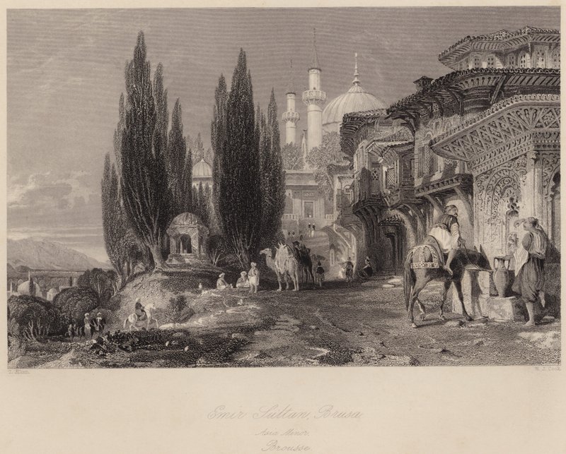 Emir Sultan, Brusa, Asia Minor, Brousse
