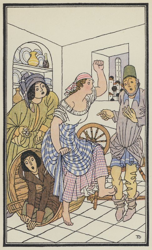 Illustration for The Decameron of Boccaccio