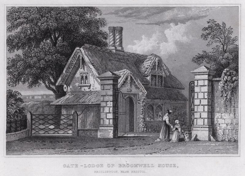 Gate-Lodge of Broomwell House, Brislington, near Bristol