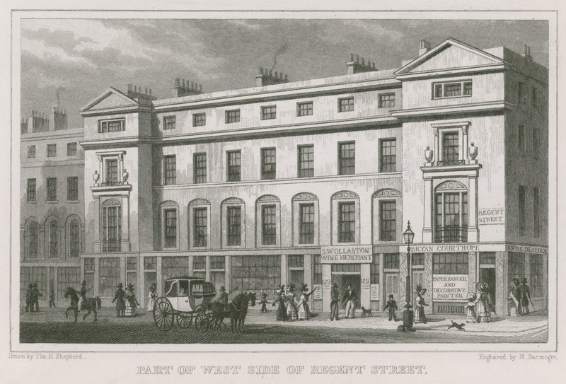 Part of the west side of Regent Street, London