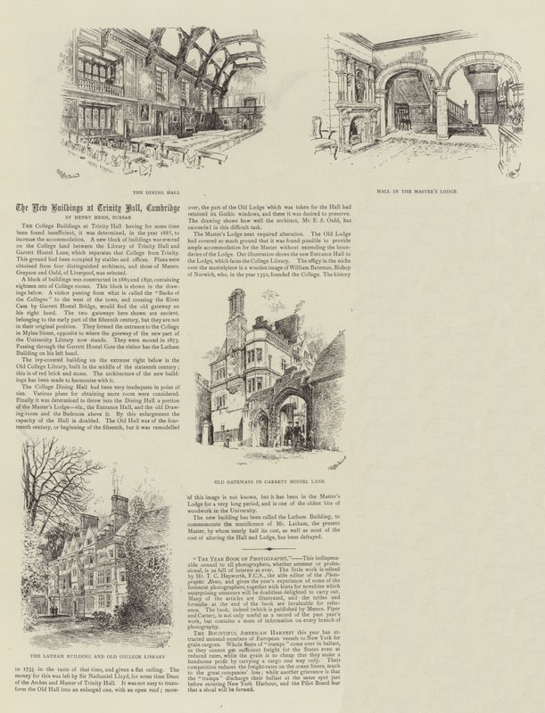 The New Buildings at Trinity Hall, Cambridge