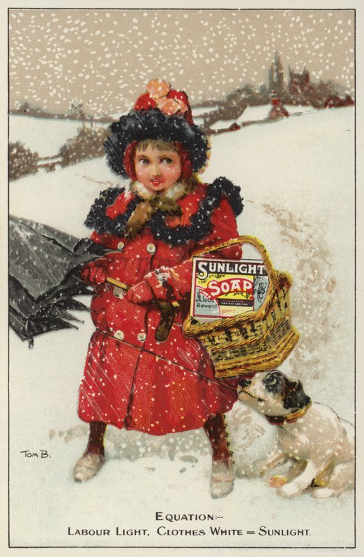 Advertisement for Sunlight Soap by Tom Browne