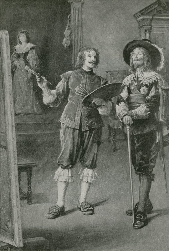 Charles Stuart in the Home of van Dyck