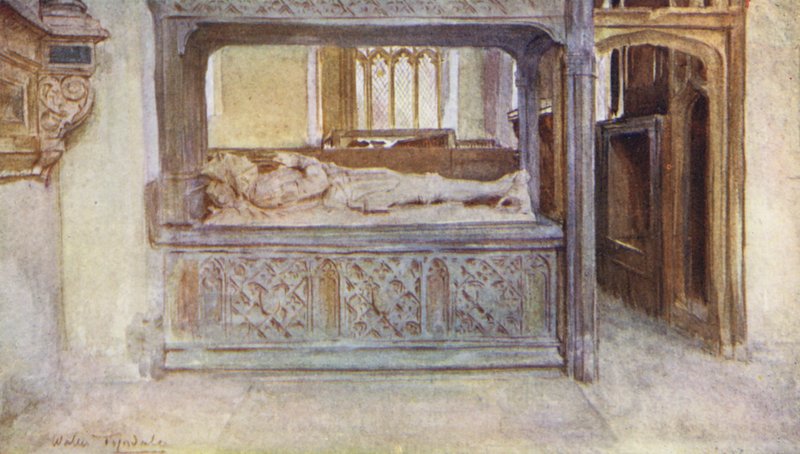 Wessex: The Athelhampton Aisle in Puddletown Church, near Dorchester