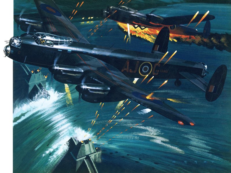 Dambusters by Wilf (20th century) Hardy: Fine art print