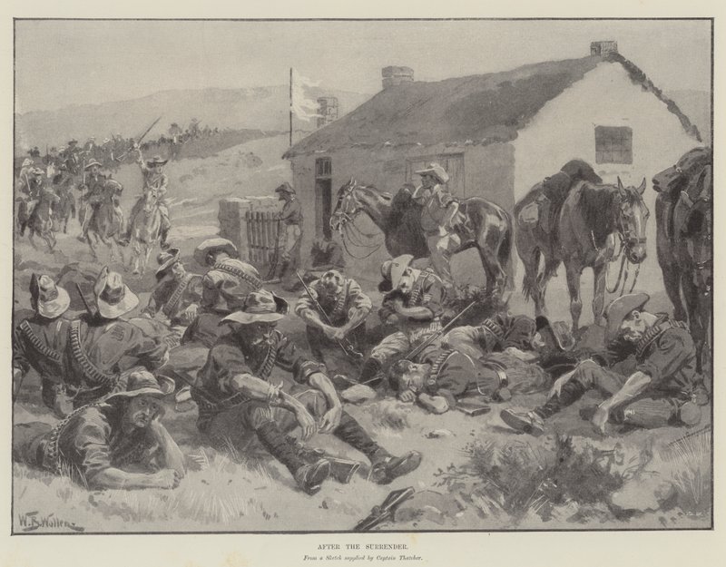 After the Surrender by William Barnes Wollen: Fine art print