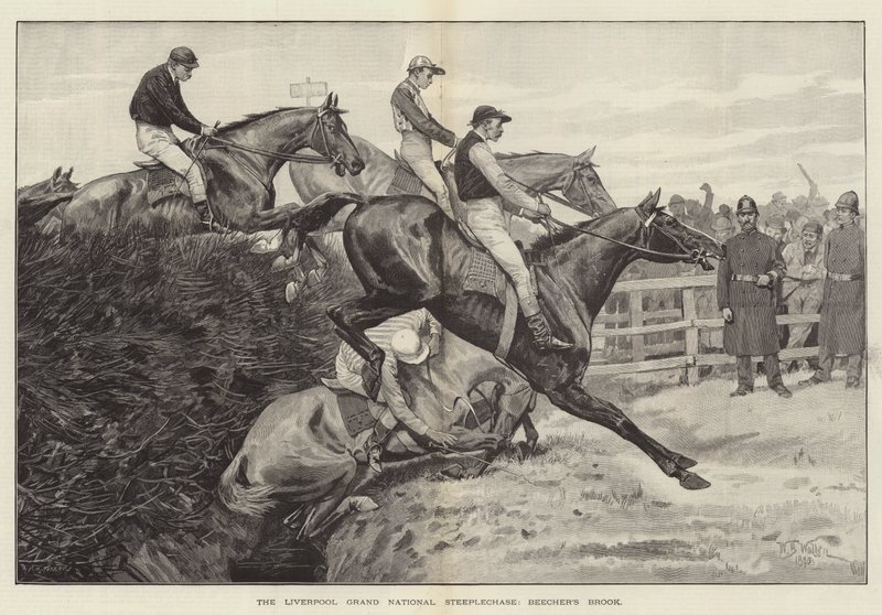 The Liverpool Grand National Steeplechase, Beecher's Brook