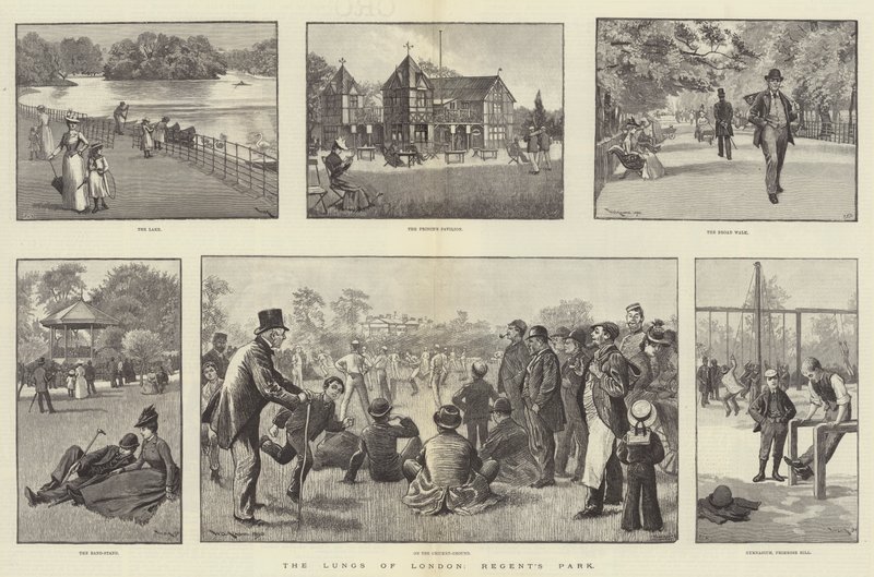 The Lungs of London, Regent's Park by William Douglas Almond