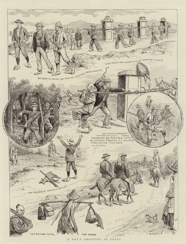 A Day's Shooting in China by William Ralston