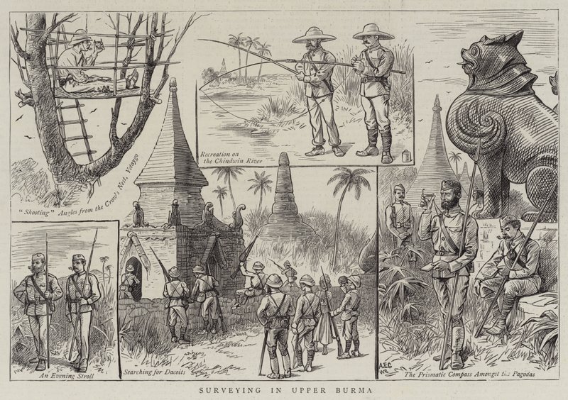 Surveying in Upper Burma by William Ralston
